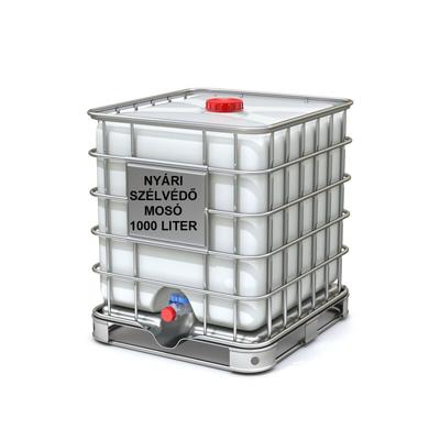 Nyári szélvédő mosó. Csík nélküli, tiszta, tipikus nyári szennyeződésű ablakokat tisztít, nagyon ...